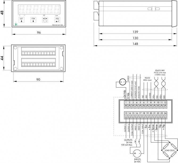 Pavone | Weight Transmitters | DAT 500/ANALOG